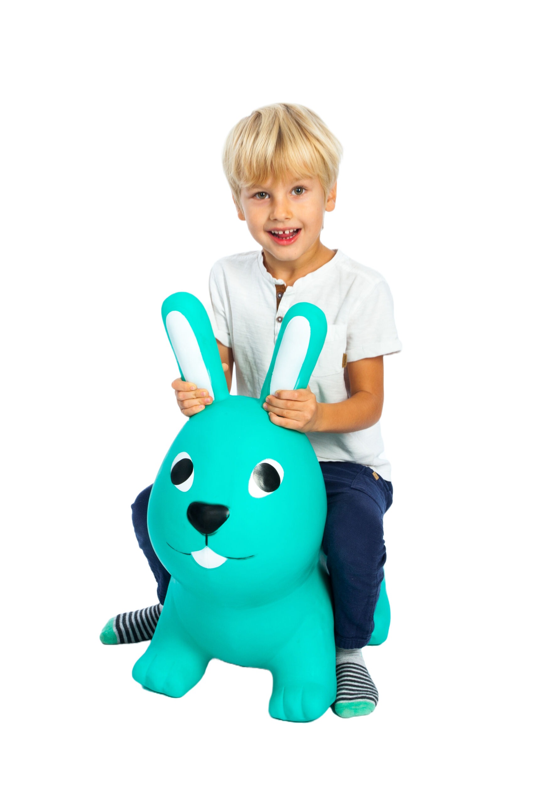 GT69331 My First JUMPY - sea green Bunny | Gerardo's Toys