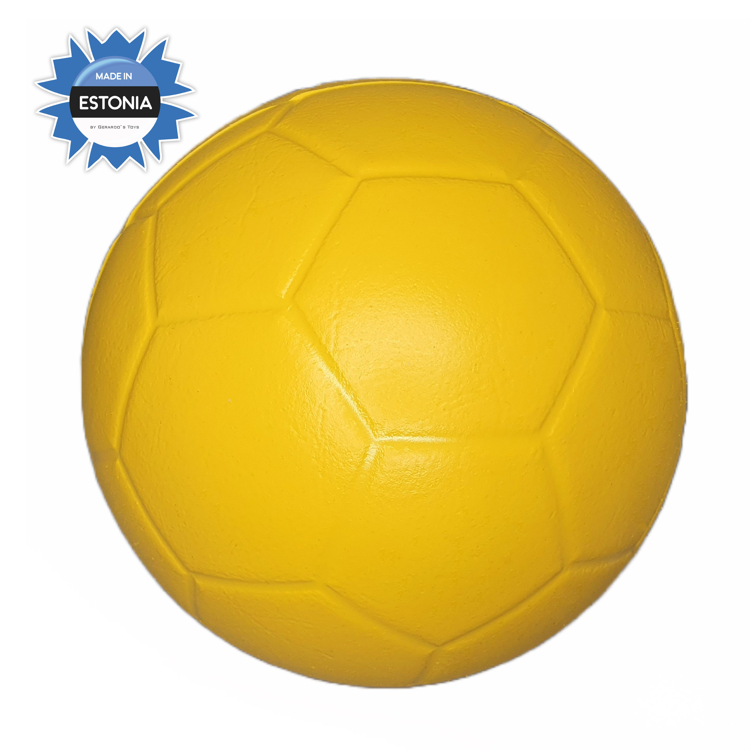 GT7709 Ball with football pattern 19 cm | Gerardo's Toys