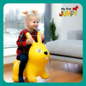 GT69325 My First JUMPY - Yellow Bunny | Gerardo's Toys